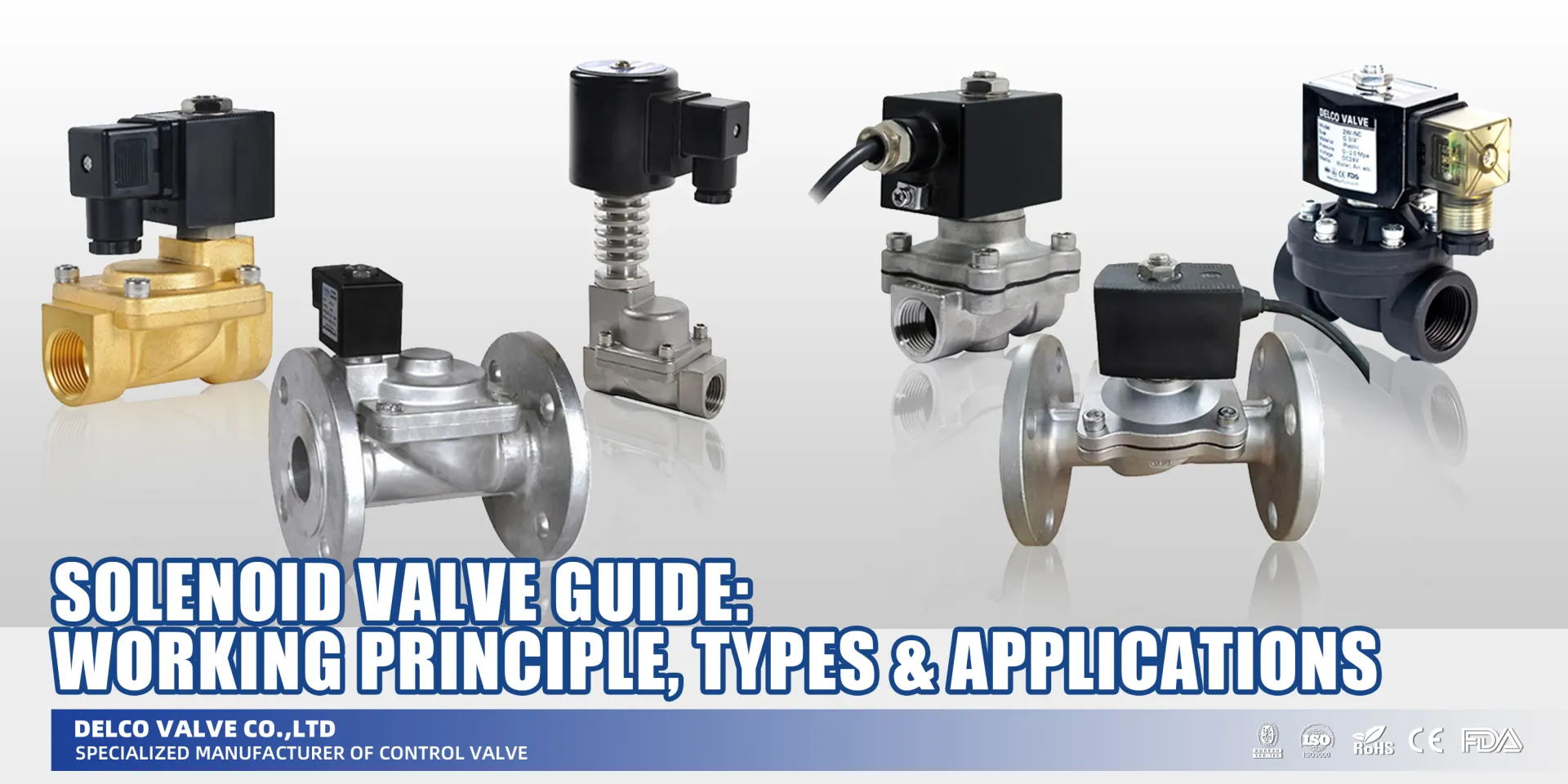 Solenoid Valve Guide: Working Principle, Types & Applications - DELCO Valve