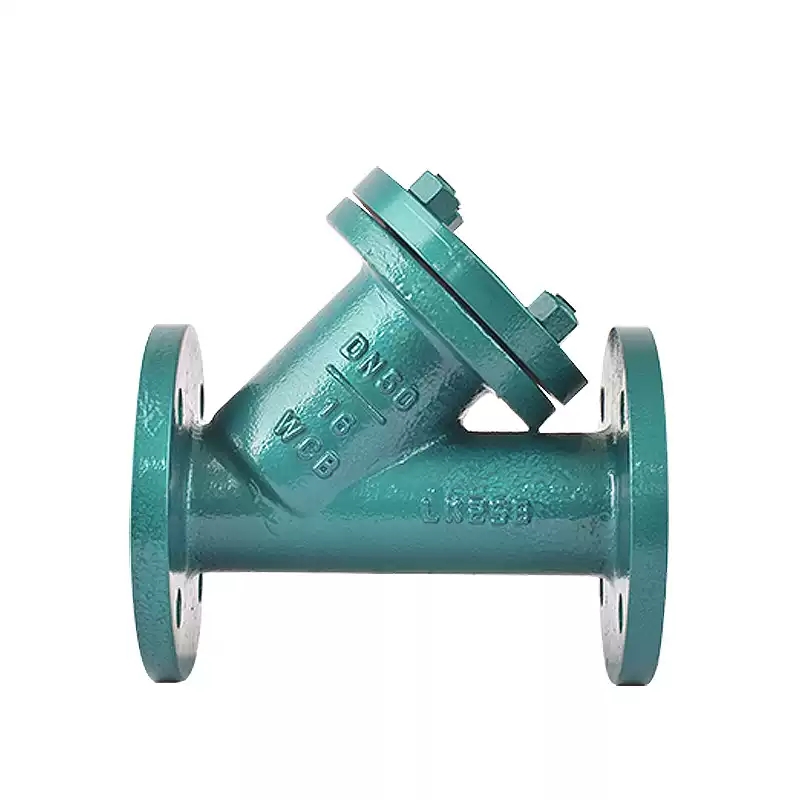 DELCO PFA / FEP Lined Y-Strainer, Flanged, WCB Body, Acid Resistant ...