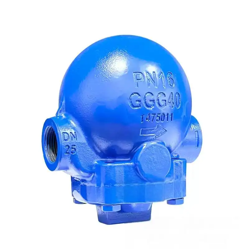 DELCO FT44-10 Lever Ball Float Steam Trap, DN25 PN16, GGG40 Ductile ...