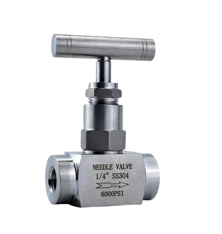 DELCO Manual Needle Valve, Stainless Steel 304/316, 6000 PSI, NPT/BSP ...