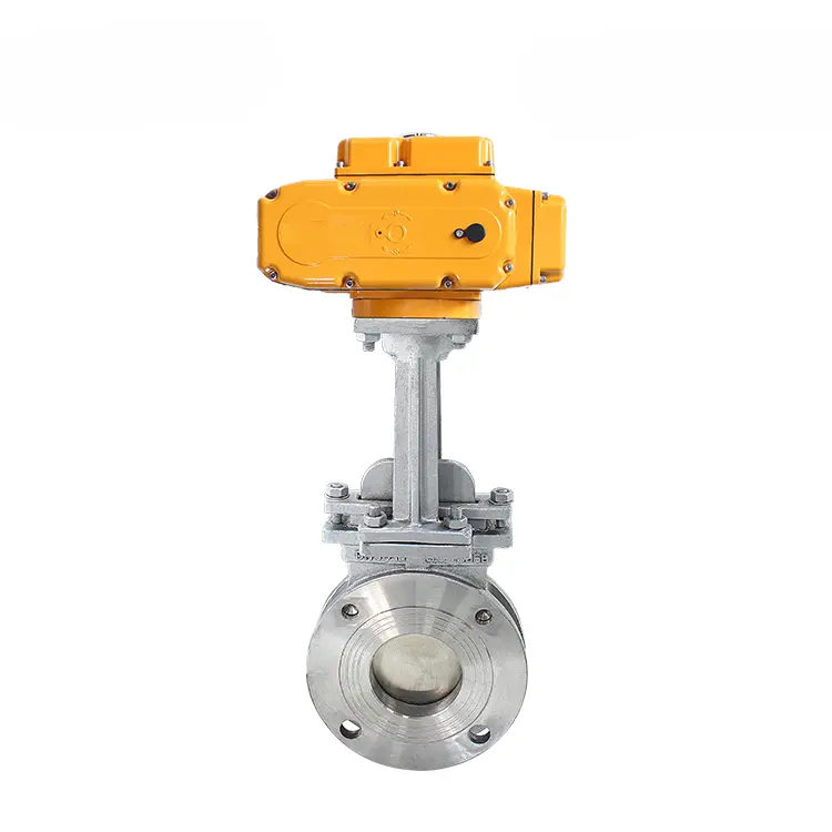 Electric Stainless Steel Knife Gate Valve (DN40-DN1200) - For Slurry ...