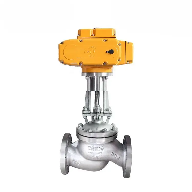 Intelligent Electric Globe Valve (DN15-DN1200) - Multi-Turn Control ...
