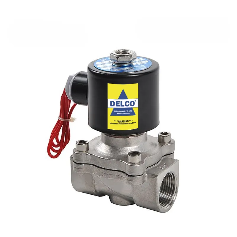 SS Direct Lift Diaphragm Solenoid Valve DN8-DN100 0-10 Bar | DELCO ...