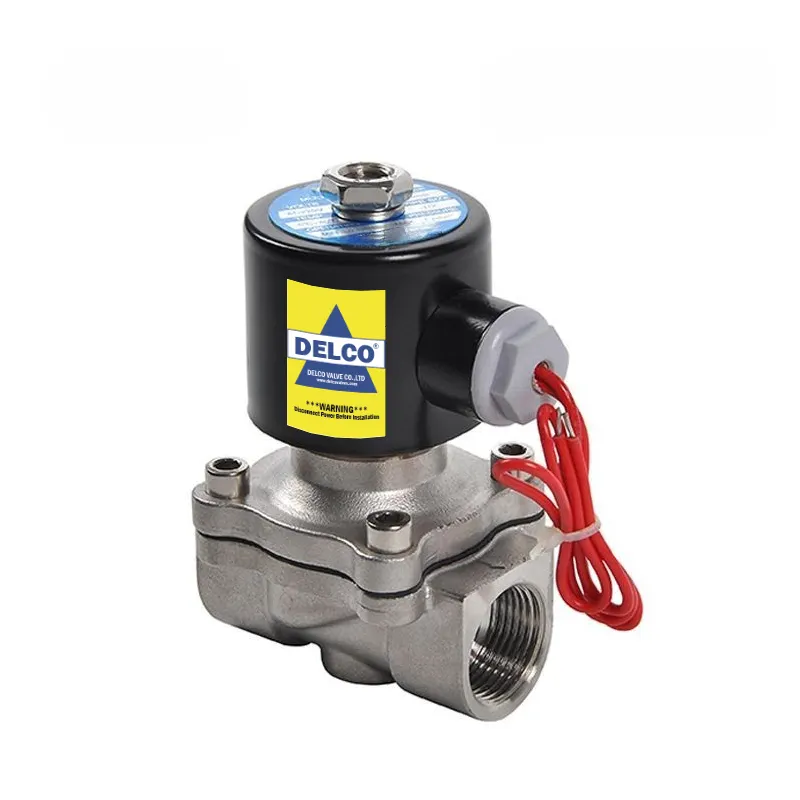 SS Direct Lift Diaphragm Solenoid Valve DN8-DN100 0-10 Bar | DELCO ...