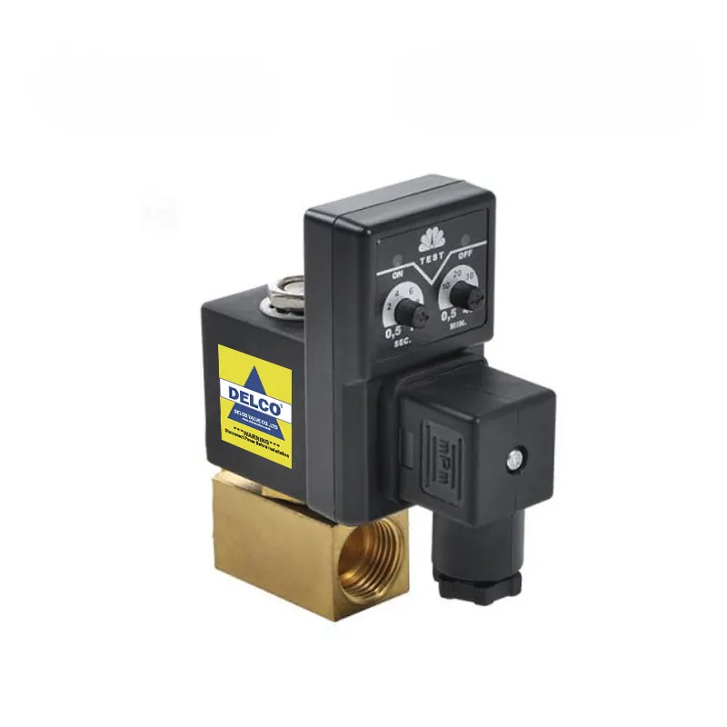 Separable Coil Auto Drain Valve with Timer DN15 | DELCO - DELCO Valve