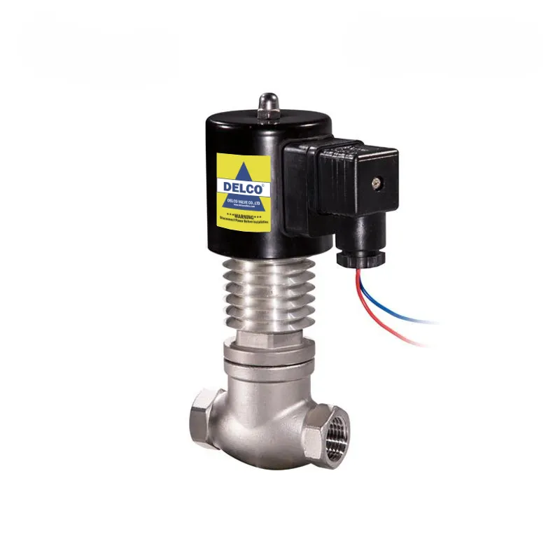 SS Piston High Temp Steam Solenoid Valve DN15-DN100 200°C 40Bar | DELCO ...