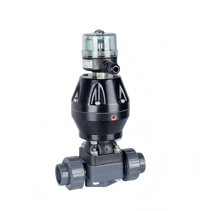 Pneumatic GEMU Type Double-Acting Plastic Diaphragm Valve – Hygienic ...